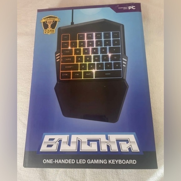 gamers | Other | Nwt Bugha Exclusive Rgb Led Color Changing One Handed ...